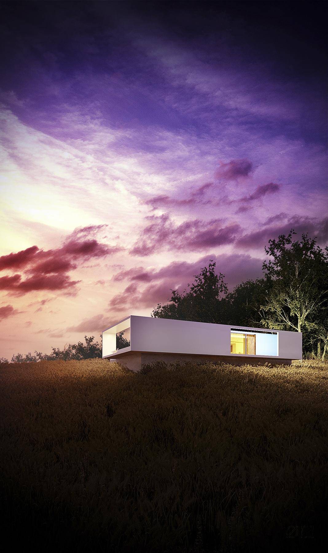 Gallery - Rectangular House by Blankwall