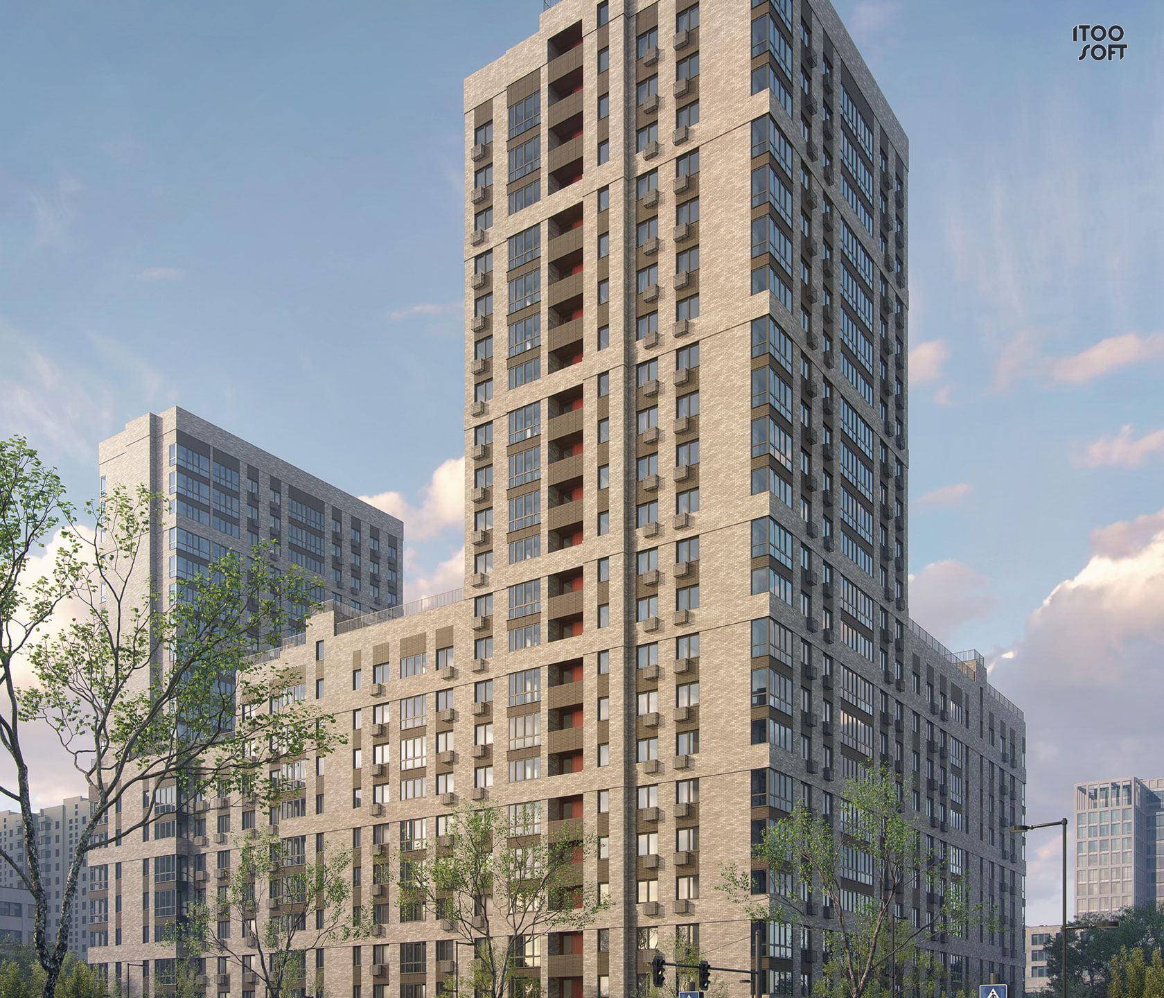 Gallery - Multi-storey building INSULA by Ilya Galinsky