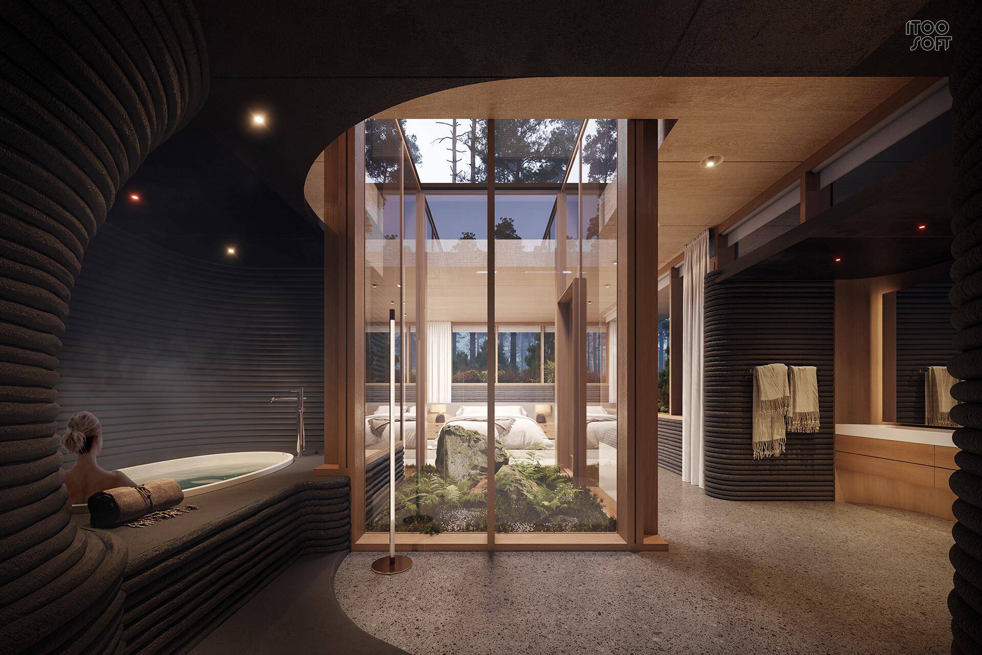 Gallery - The Black Forest House by Bobak Studio