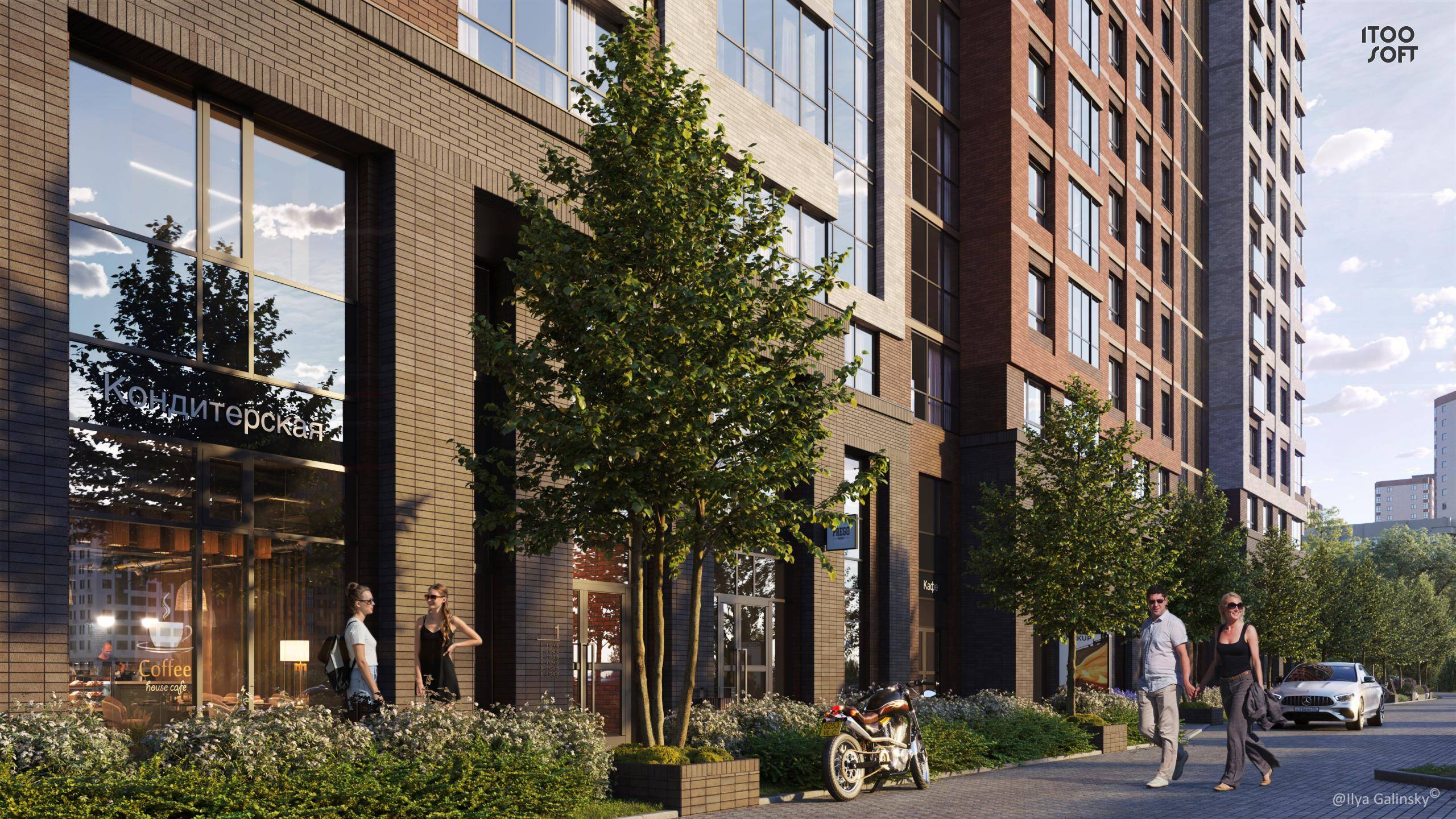 Gallery - Provence residential building by Ilya Galinsky and 3dKirski ...