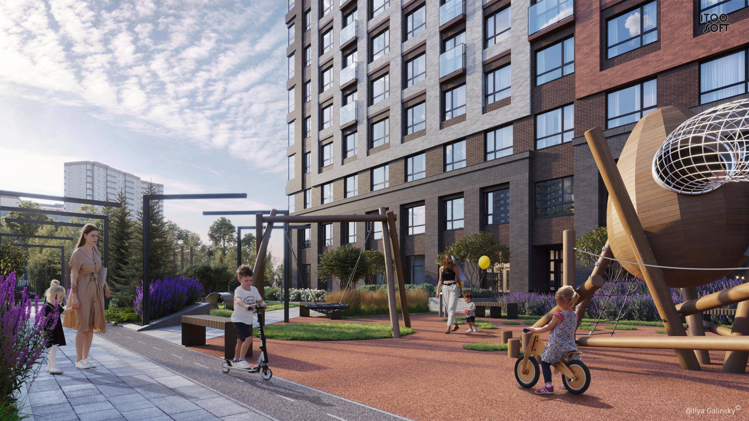 Gallery - Provence residential building by Ilya Galinsky and 3dKirski ...