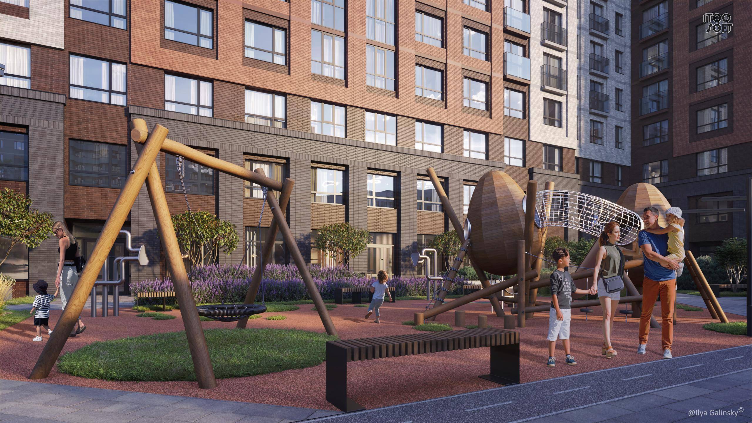 Gallery - Provence residential building by Ilya Galinsky and 3dKirski ...