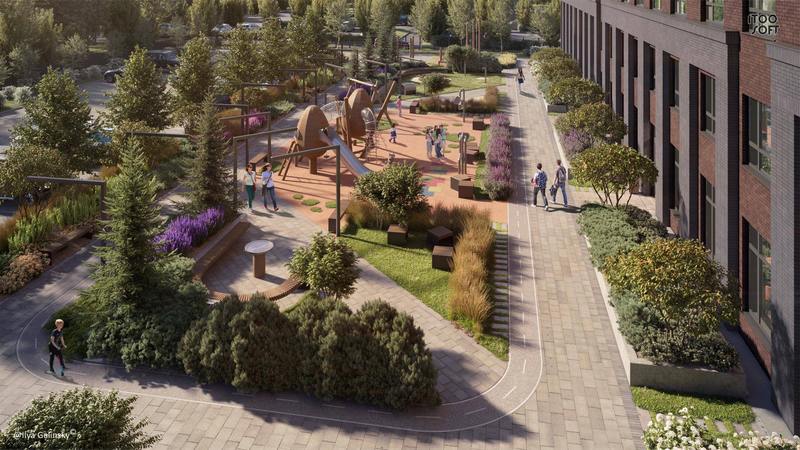 Gallery - Provence residential building by Ilya Galinsky and 3dKirski ...