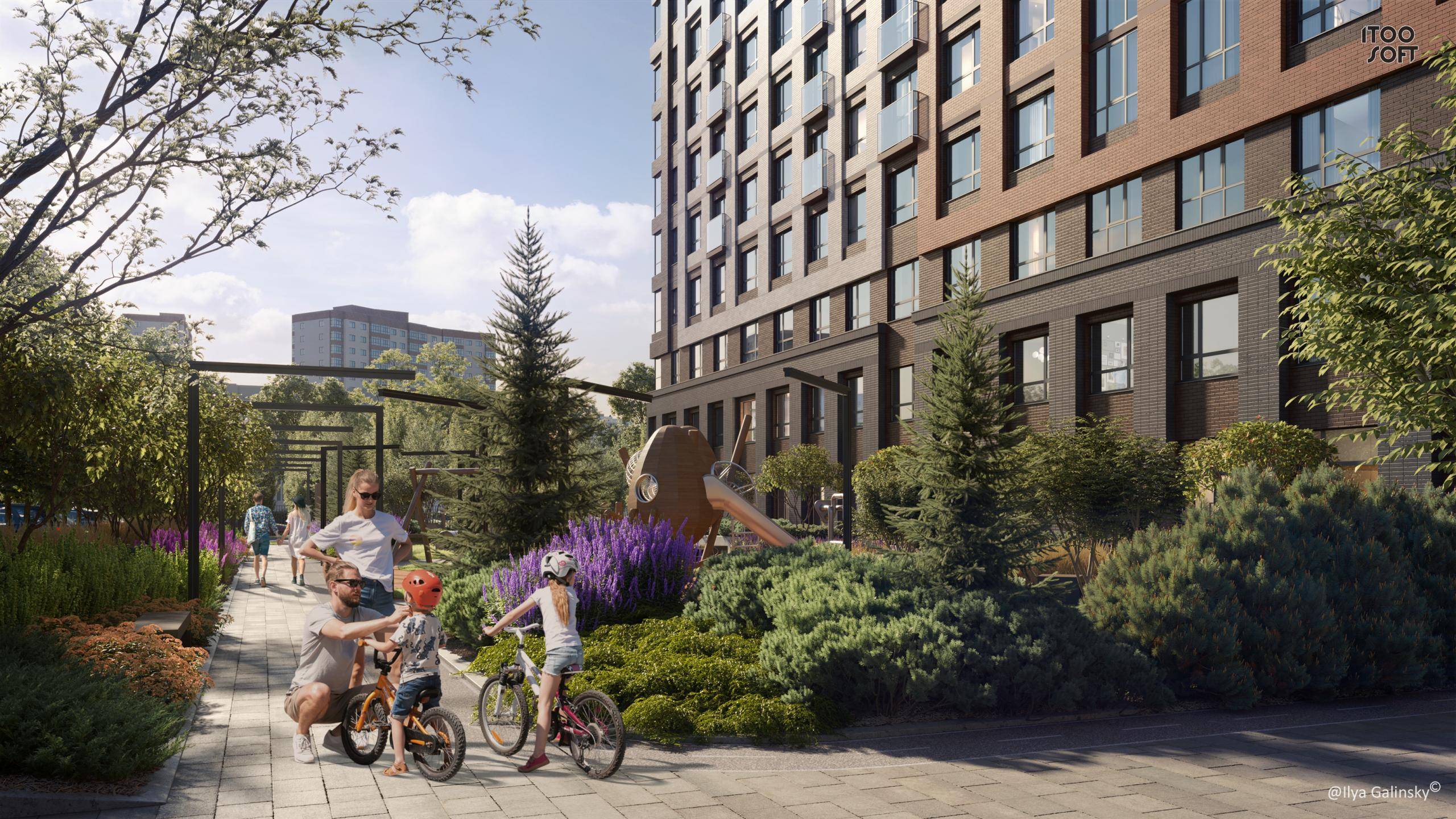 Gallery - Provence residential building by Ilya Galinsky and 3dKirski ...