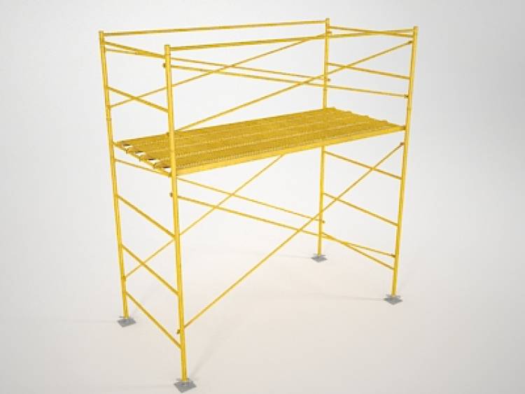 Scaffold 02 - RailClone library for 3ds Max