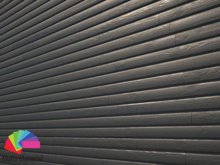 Plank Cladding 5 - RailClone library for 3ds Max