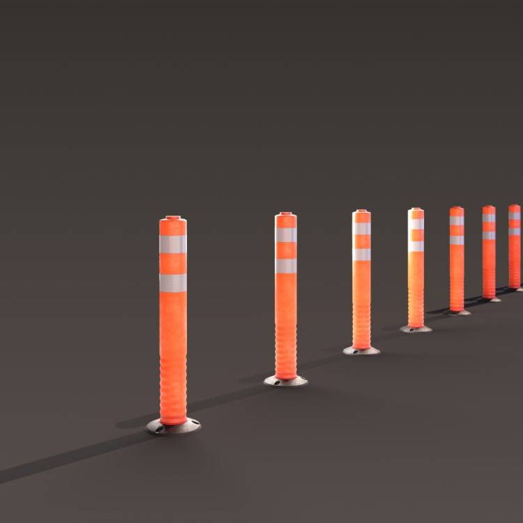 Flexible Post 2 - RailClone library for 3ds Max