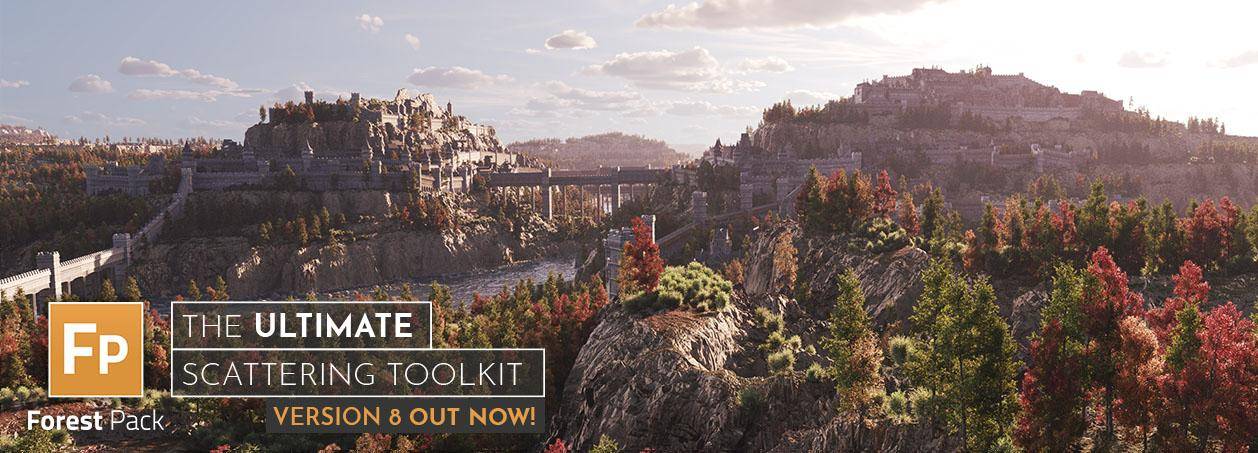 Forest Pack 8: The Ultimate Scattering Tool