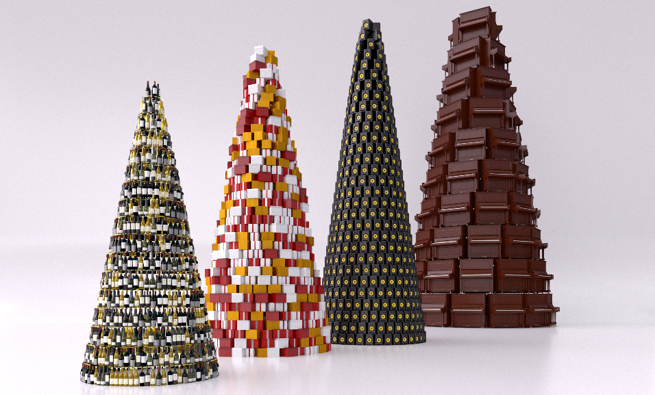 Tutorial - RailClone Xmas Tree III