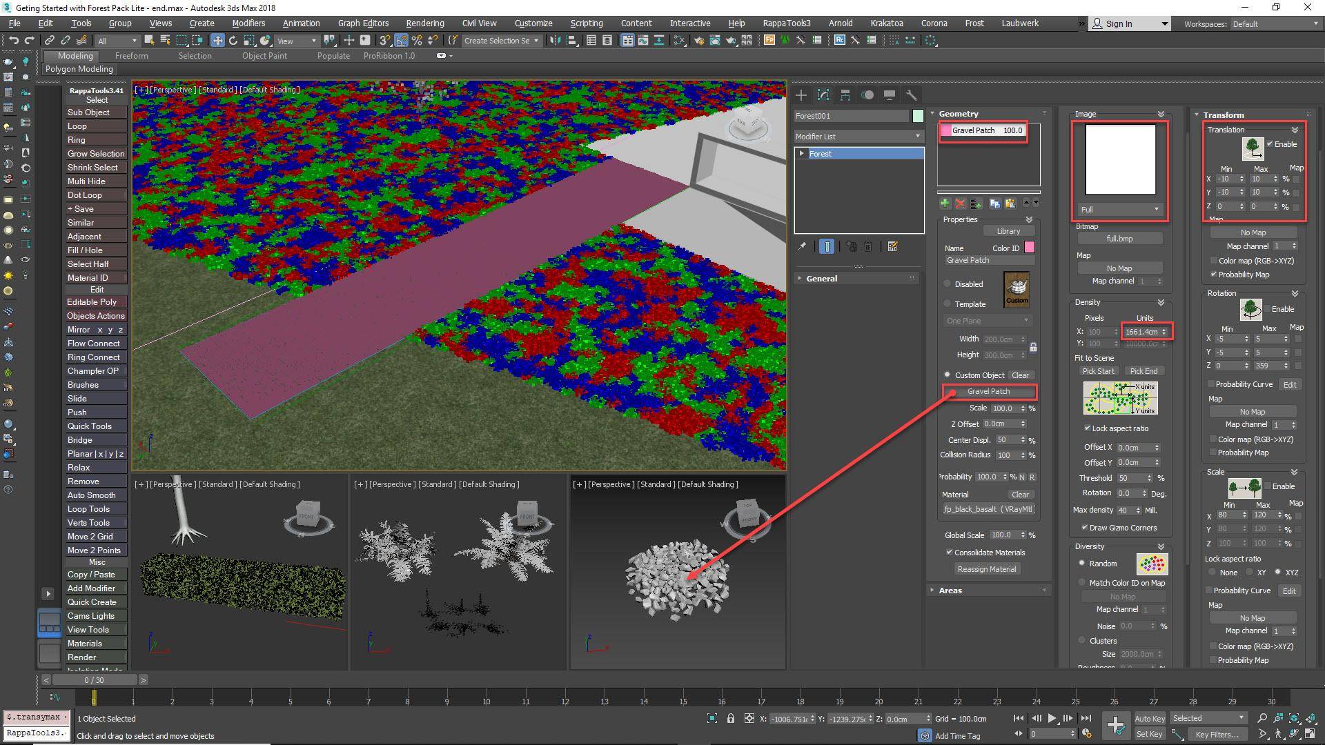 Tutorial - Getting Started with Forest Pack Lite