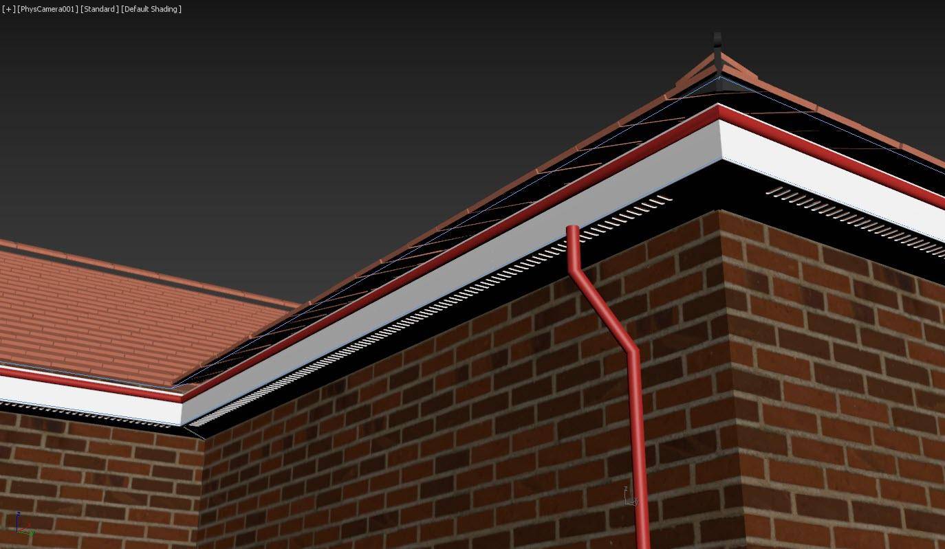 Tutorial - Modelling Gutters in 3ds Max with RailClone