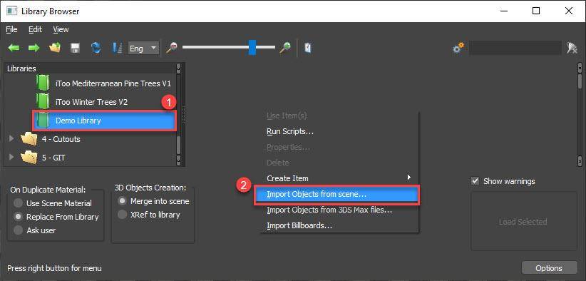 Tutorial - How to add items to the Forest Pack 7 Library