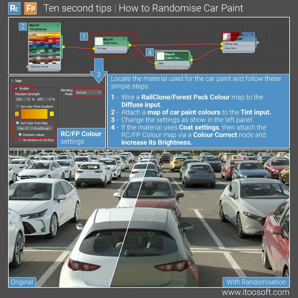 10 Second Tips - Randomising car paint