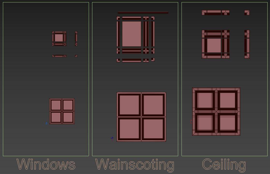 Tutorial - Creating a Procedural Coffered Ceiling with 3ds Max and RailClone